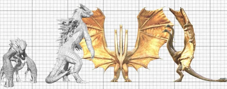 kaiju size comparison diagram | Fandom
