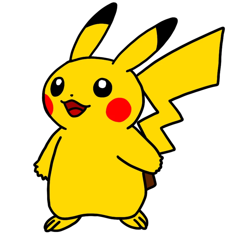 Pikachu 2D McDonald's Image I Drew In Procreate | Fandom