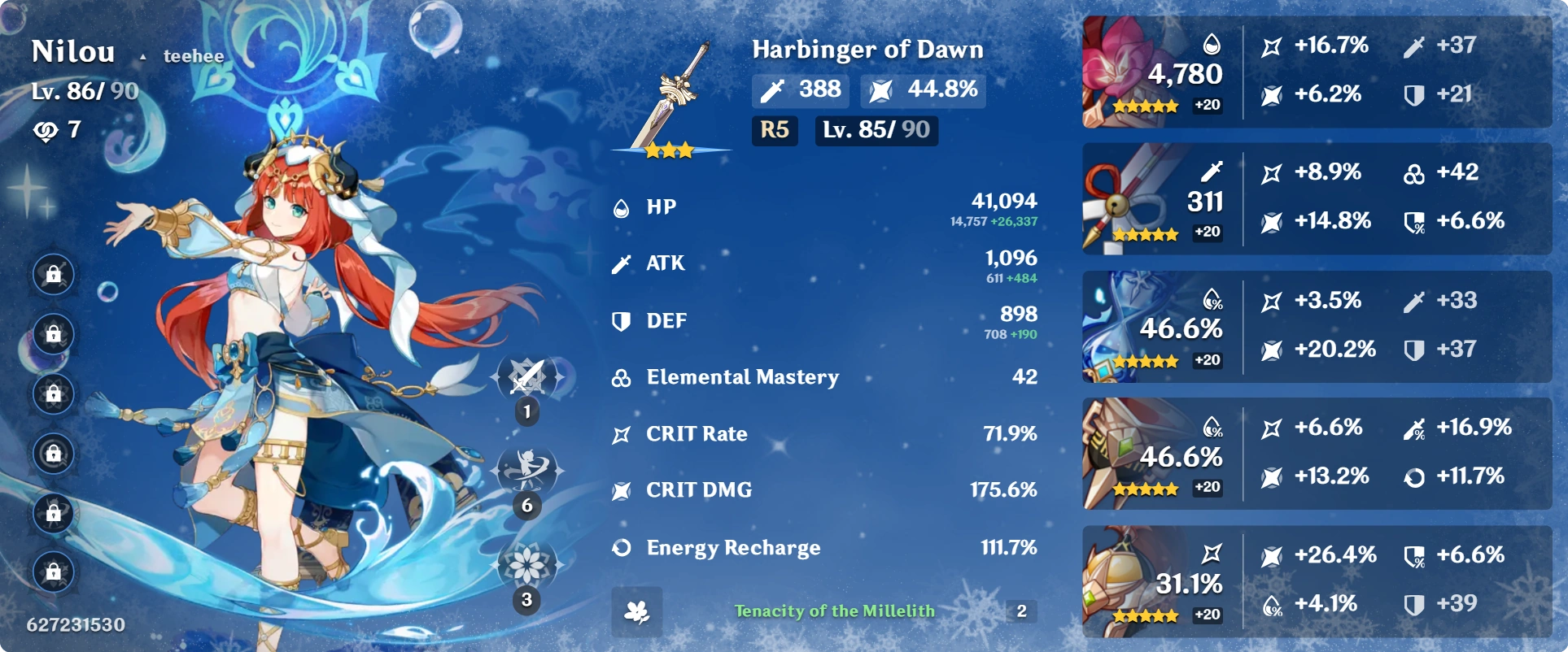 Rate my Nilou build! | Fandom