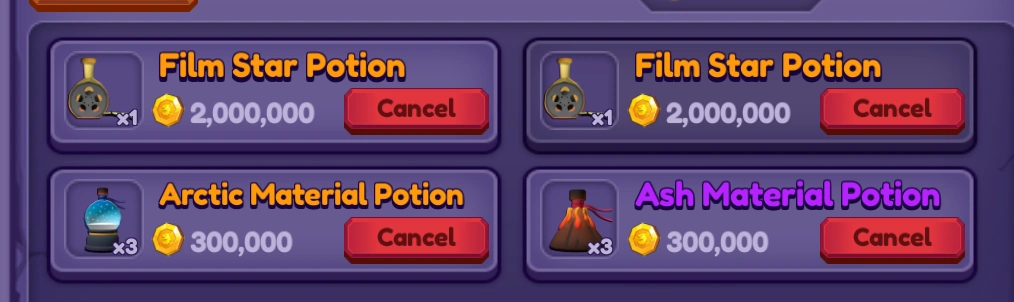 Exclusive potions and other potions. | Fandom