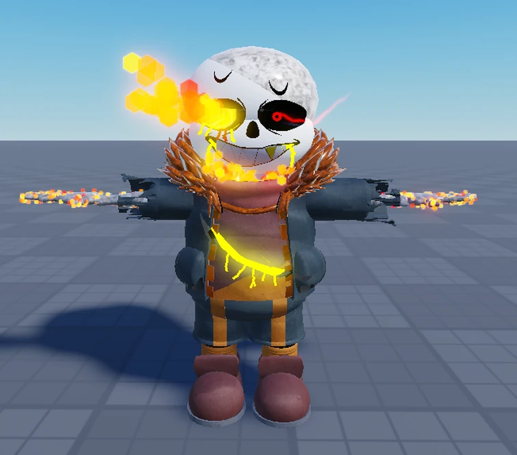 Underfell Sans for a game Me and a friend are makin' | Fandom