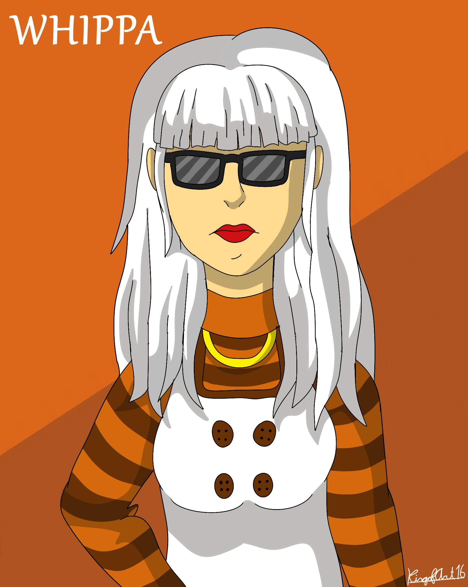 This is my edition of Whippa. I already just posted it on her fanart ...