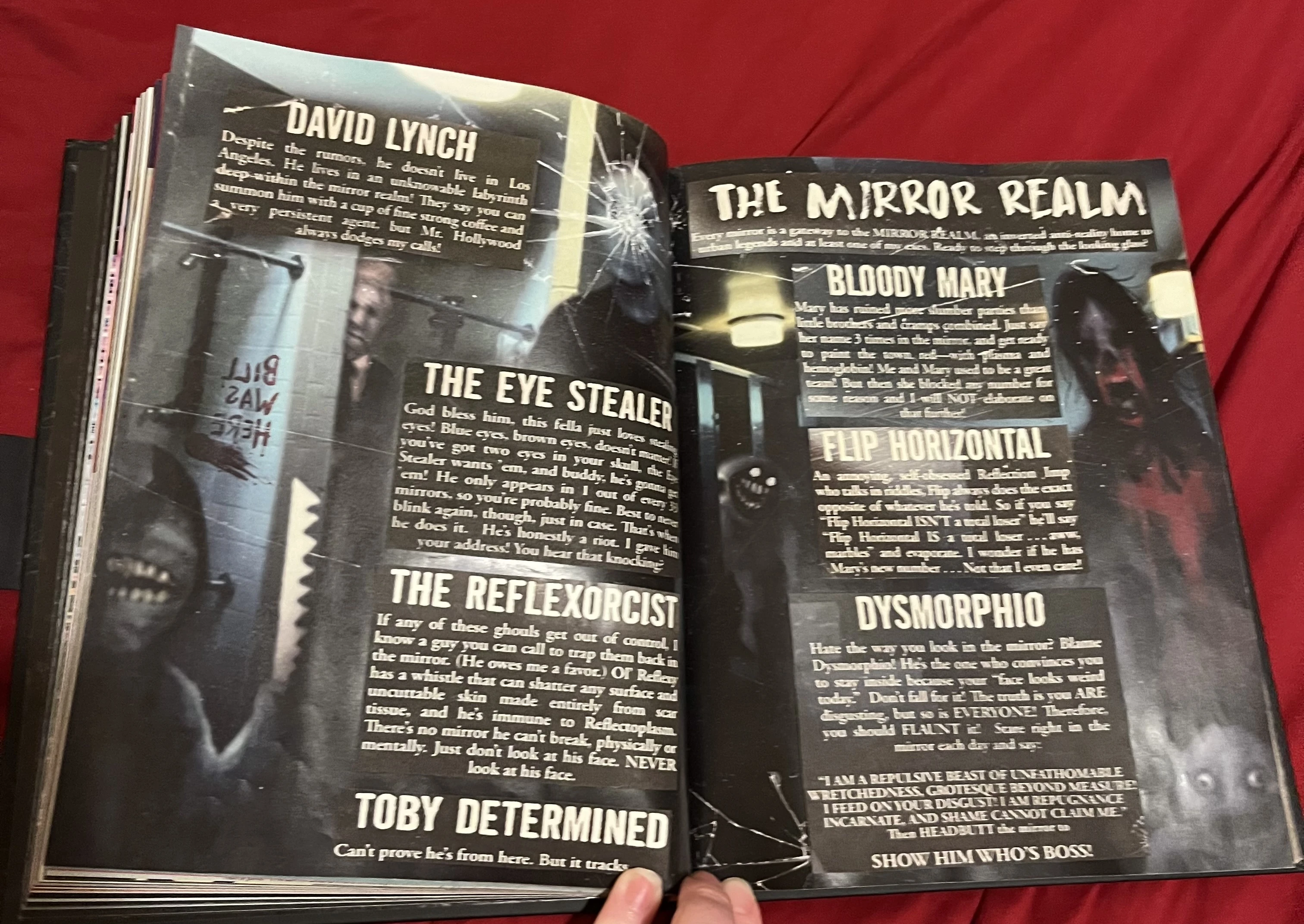 “FIXED” MIRROR REALM PAGES (with print-outs :D) | Fandom