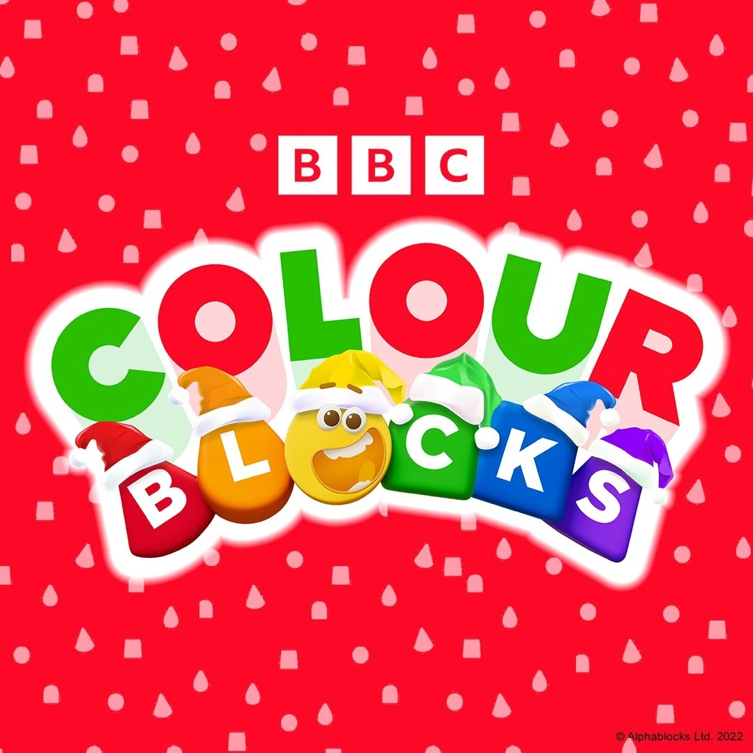 Colourblocks Christmas Logo!🎄🎁🎅 | Fandom
