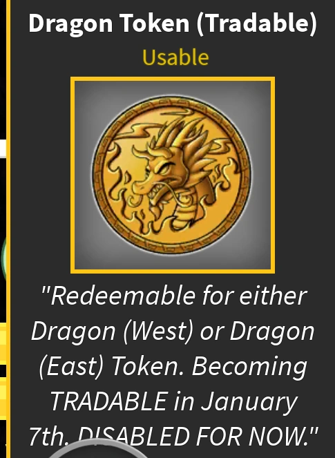 Trading PERMANENT dragon token (you choose version) | Fandom