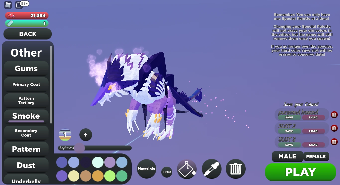 tried to make a purple haze skin on luxsces | Fandom