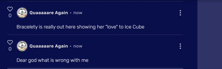 These are the contextless times when I feel I need to leave but I don't ...