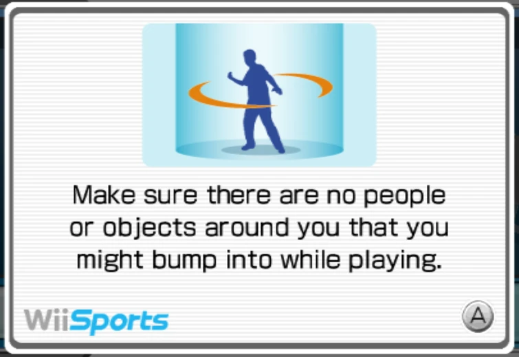 Wii Sports - Multilanguage Advisory Messages | Fandom