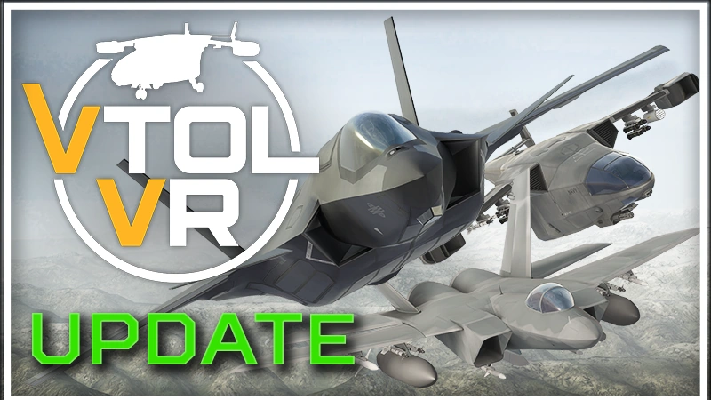 BahamutoD has announced the development of two new vehicles for VTOL VR ...