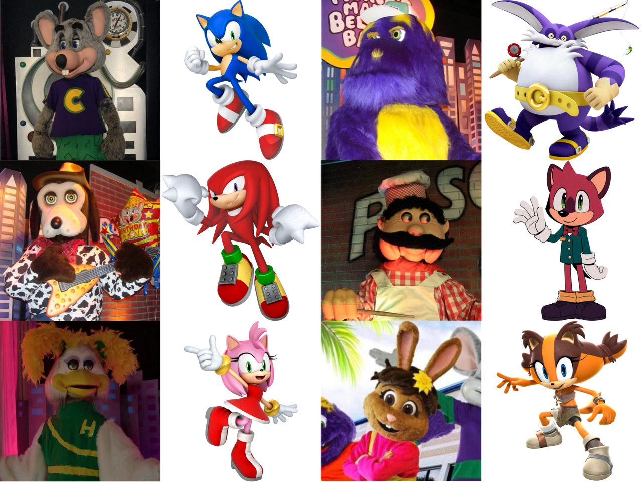 Sonic The Hedgehog/Chuck E. Cheese character recast | Fandom