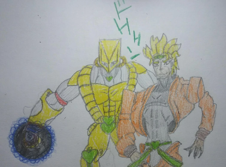 DIO tries not to laugh at your life choices so he stops time to chuckle ...