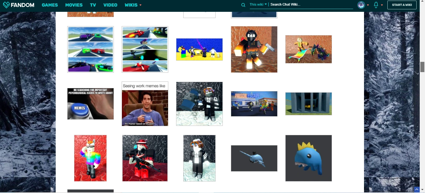 My (possibly) latest screenshot of the Chat Wiki | Fandom