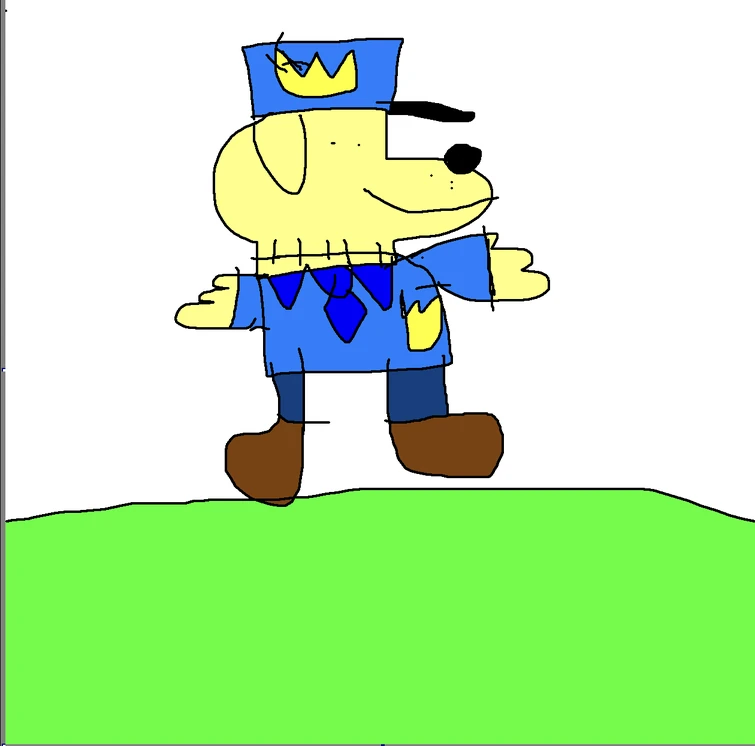 i drew classic dog man | Fandom