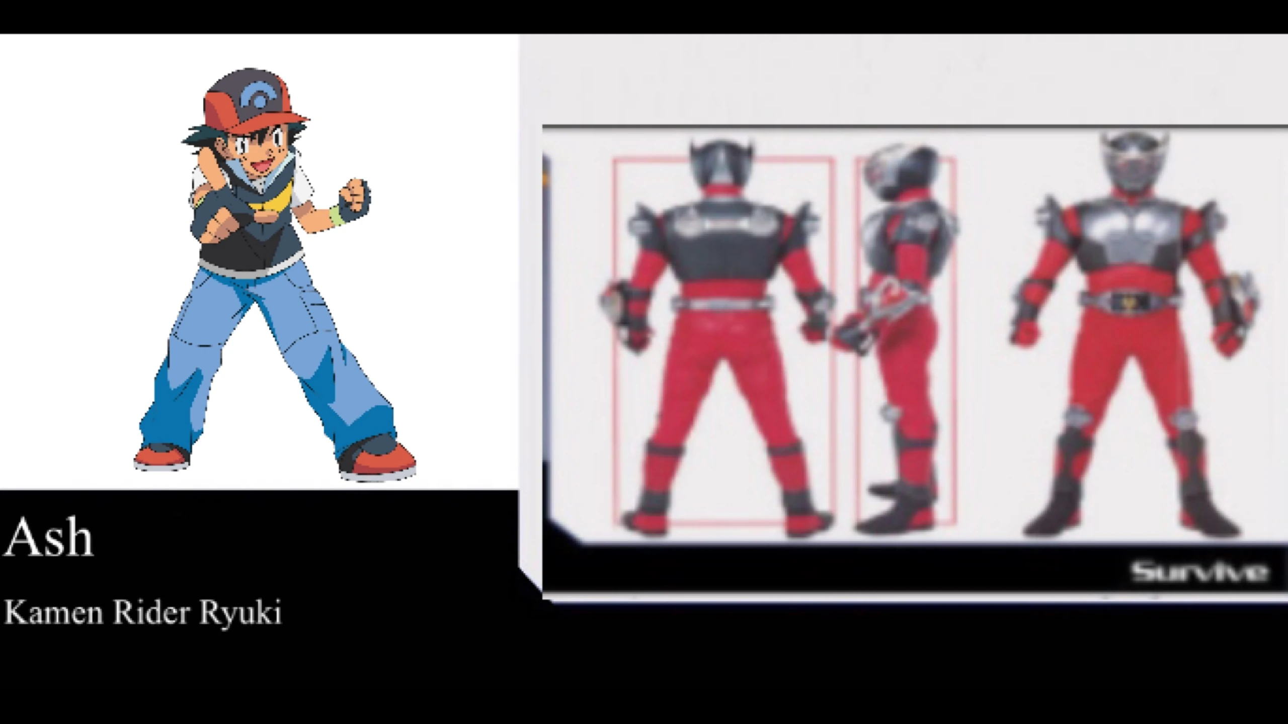 Ash Ketchum as Kamen Rider Ryuki | Fandom