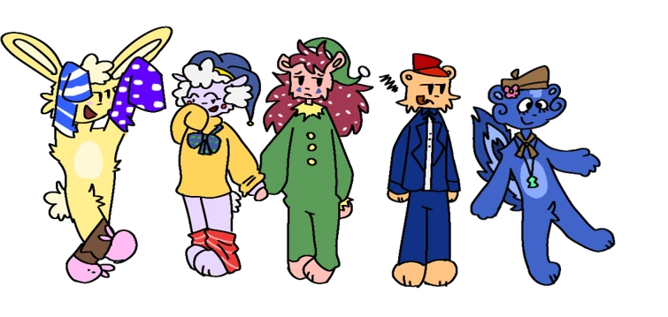 some characters dressed as the characters from boozoos ghosts | Fandom