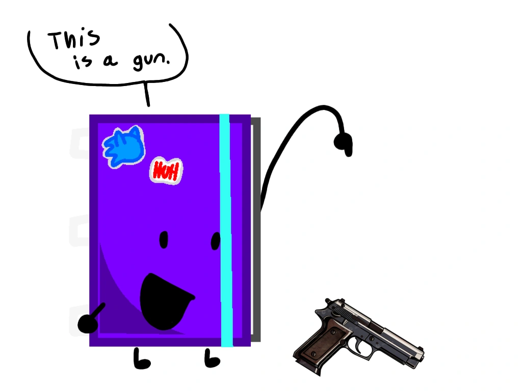 This is a gun. | Fandom