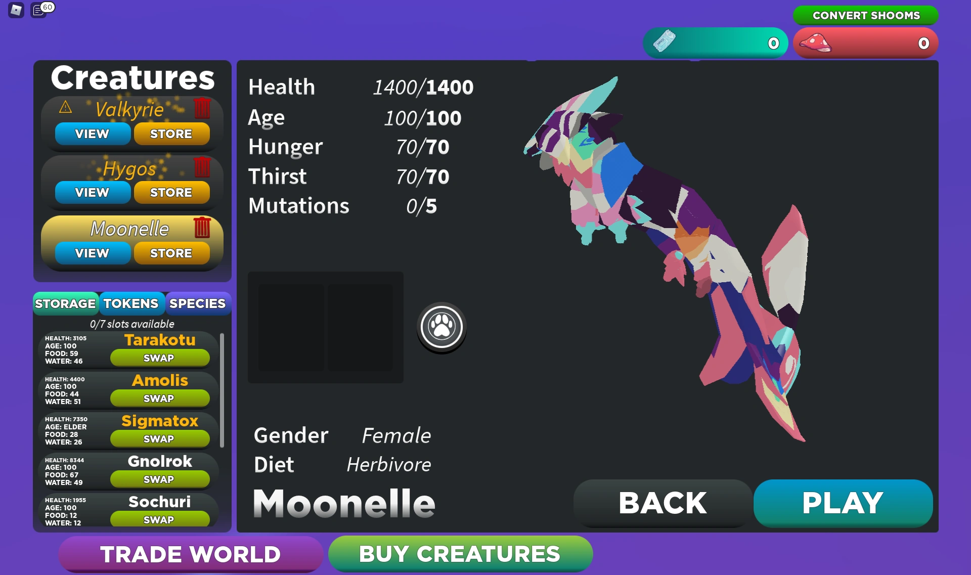 does this moonelle look like a chaos of colors | Fandom