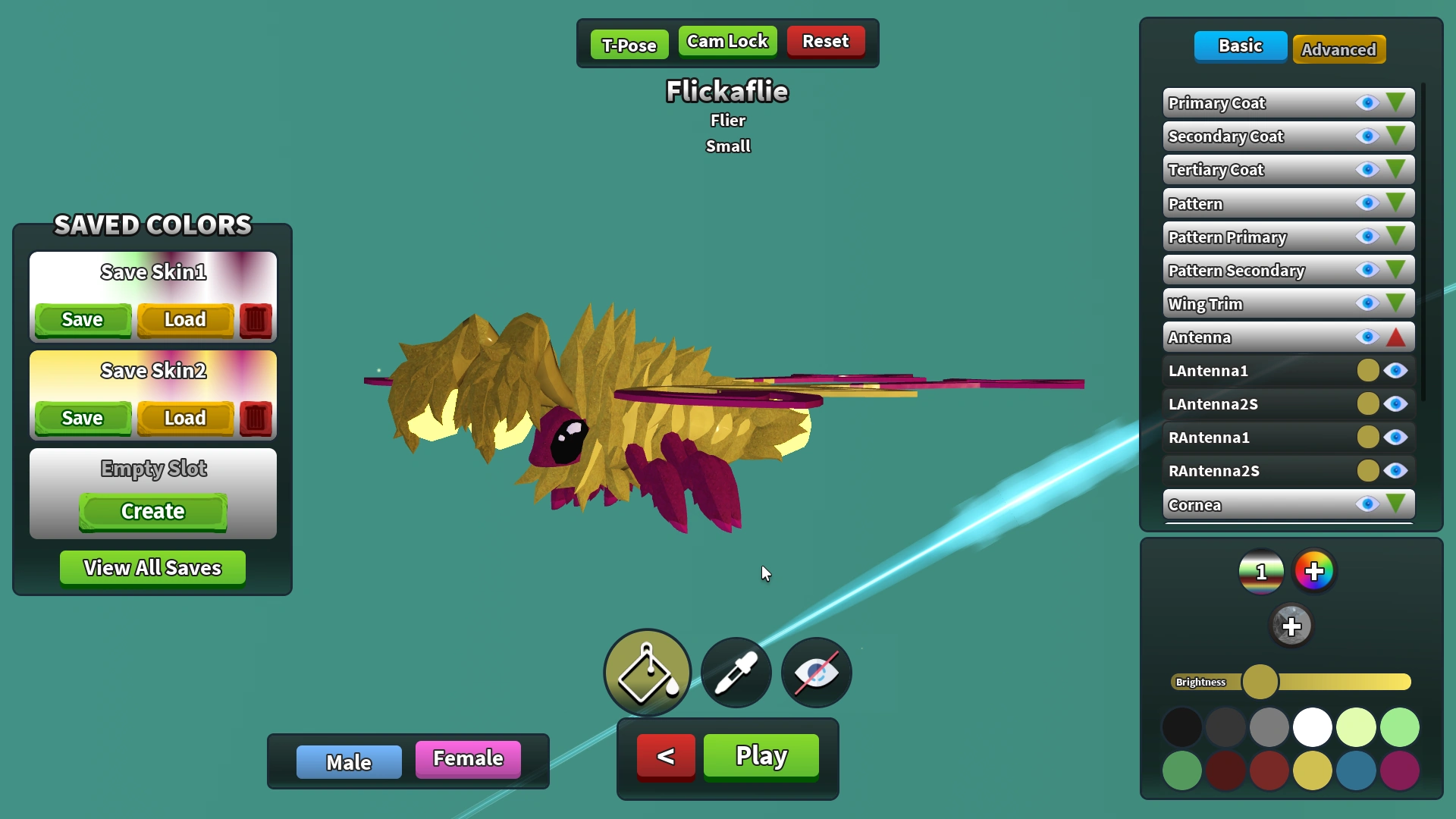 Rosy Maple Flickaflie! (no palette) [FOR SALE ON MY WALL!] | Fandom