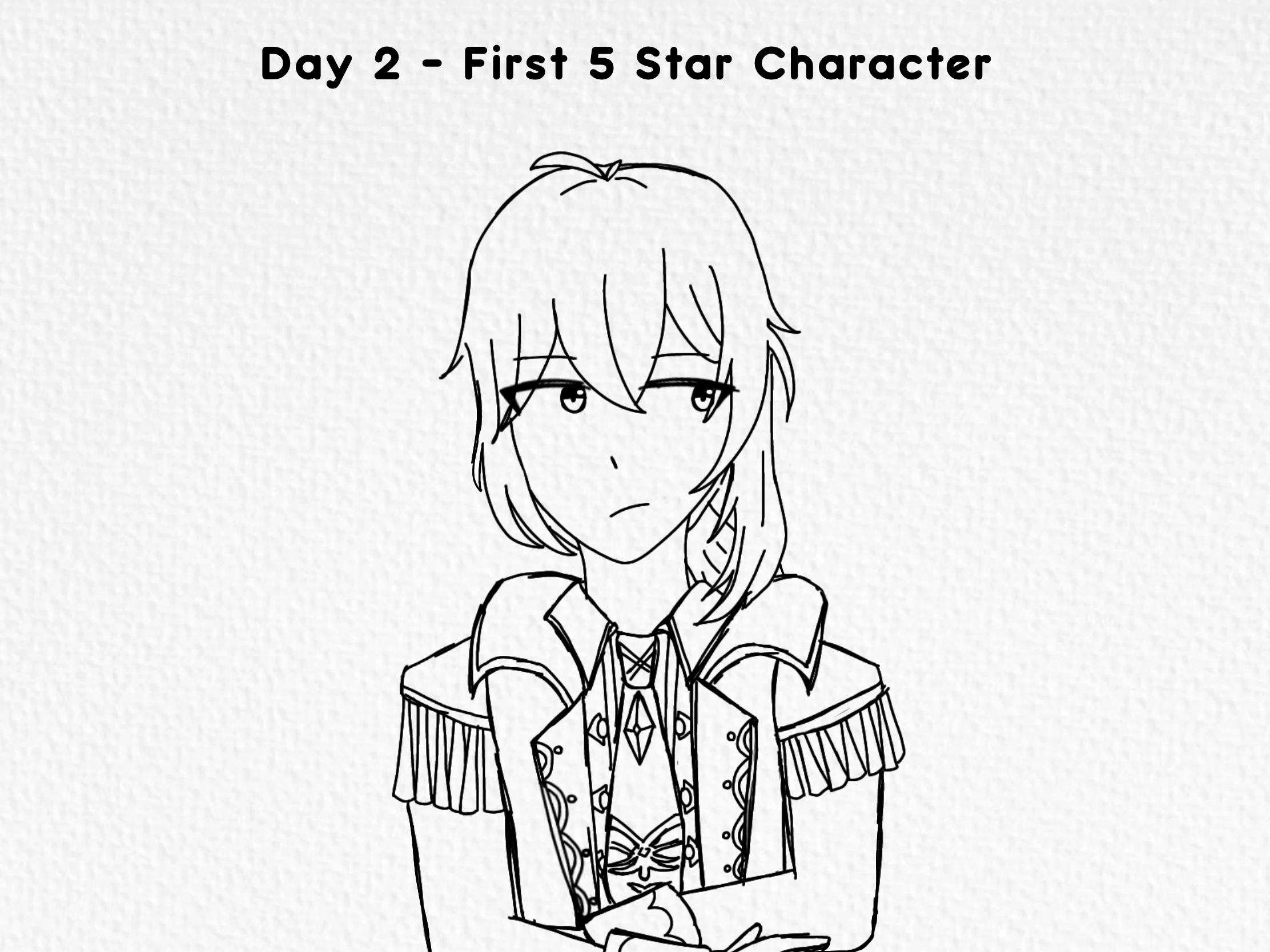 Genshin-tober - Day 2 (First 5 Star Character) | Fandom