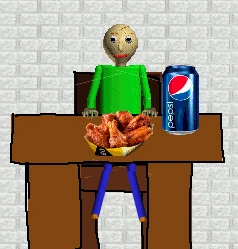 Baldi Eats Buffalo Wild Wings for Dinner (my First Animation) | Fandom
