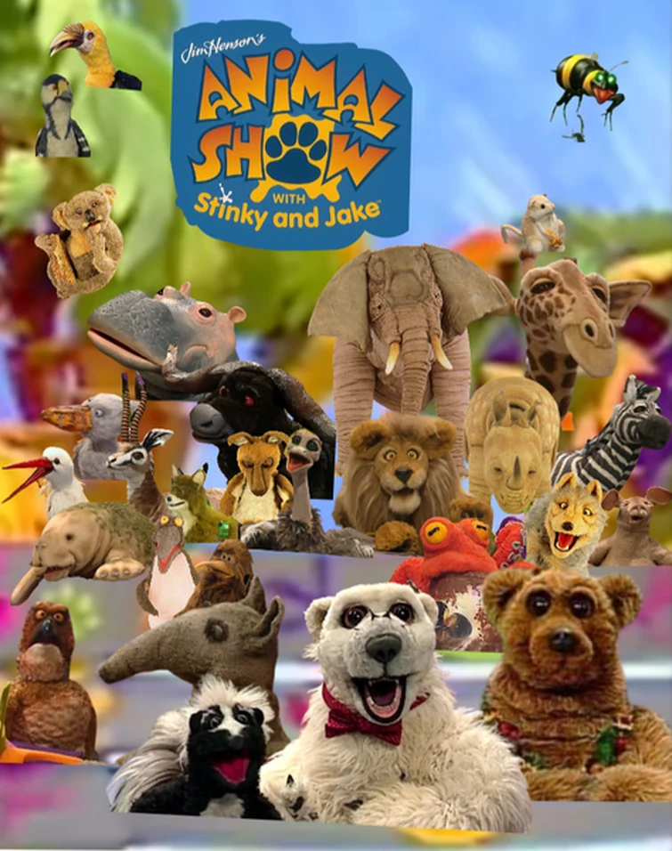 Jim Henson's Animal Show Poster (W/Characters) | Fandom