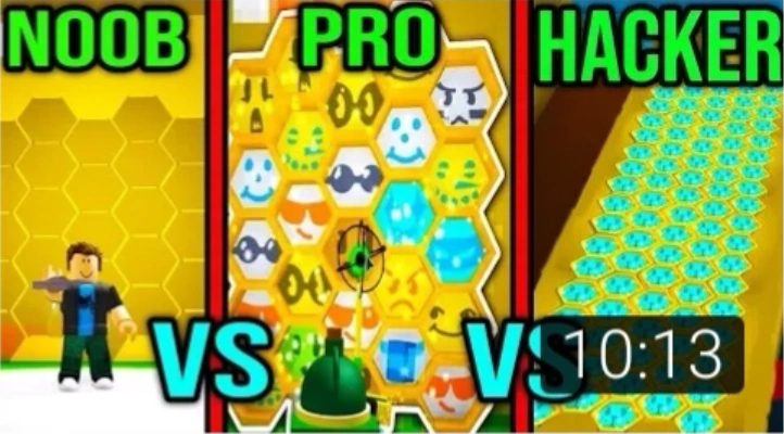 NOOB vs PRO vs HACKER Bee Swarm Simulator Version (Roblox) | RobloxLover69 Wiki | Fandom