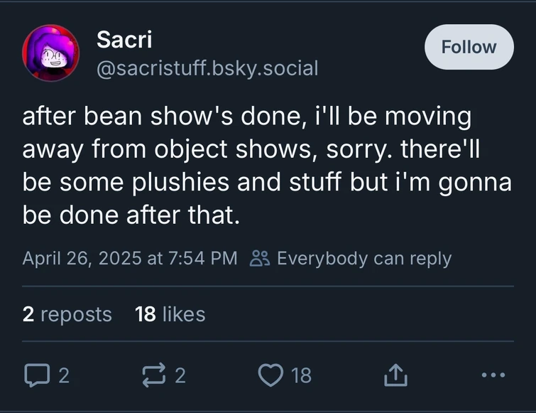 sacri’s leaving the osc | Fandom