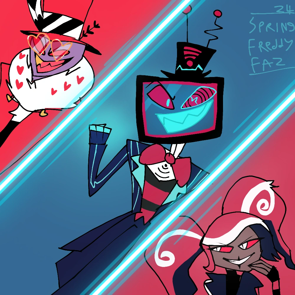 Fanart I made of the vees | Fandom