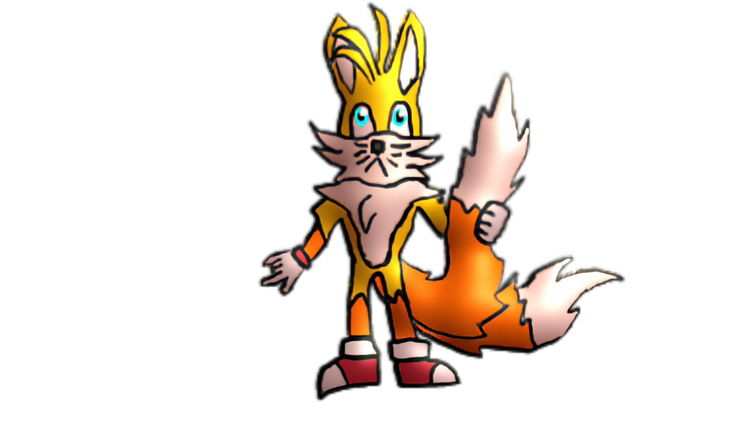 I made Tails with pipe cleaners | Fandom