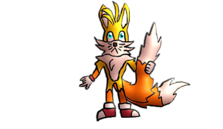 I made Tails with pipe cleaners | Fandom