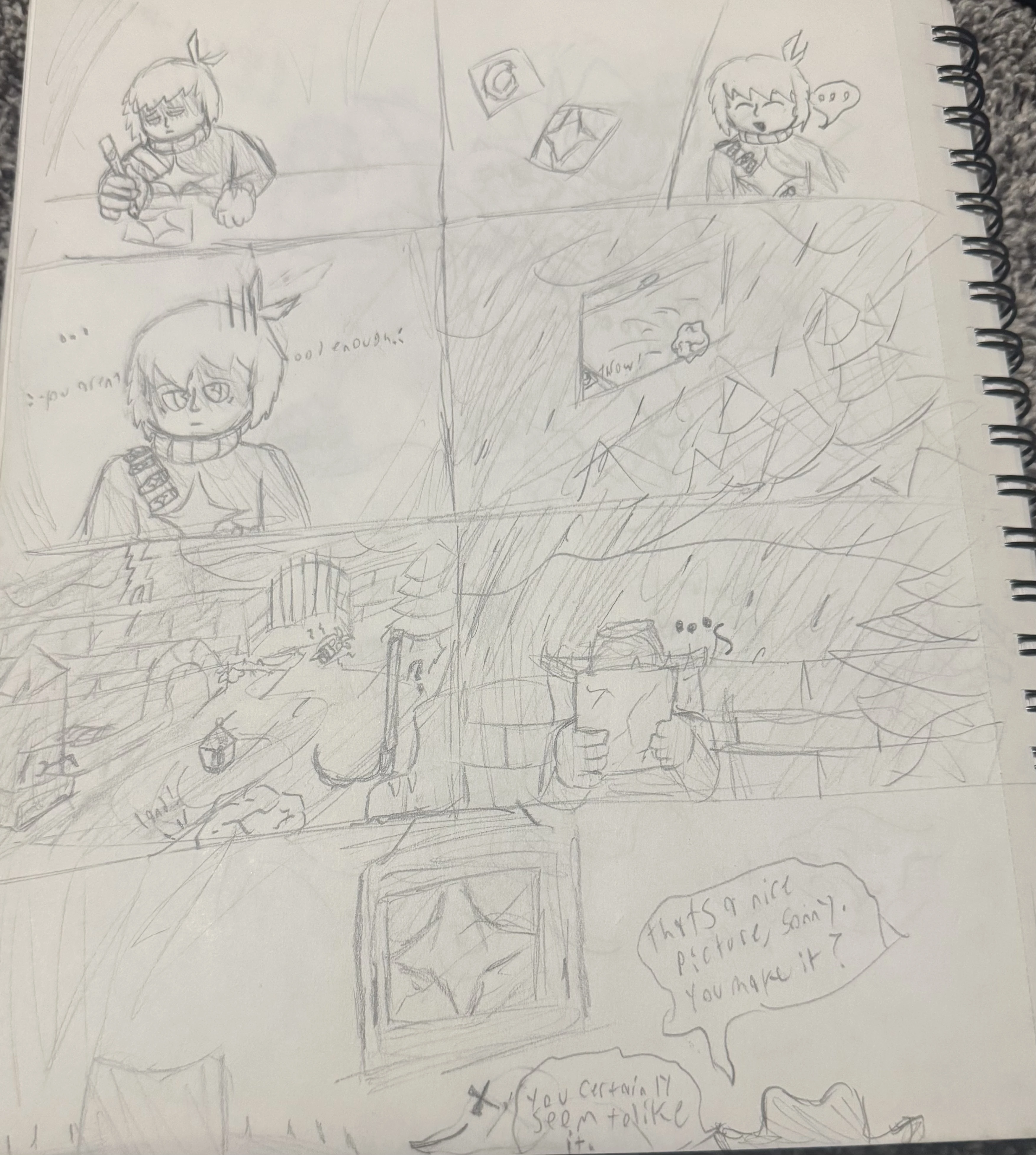 Drew an outdoor head cannon I have :) | Fandom