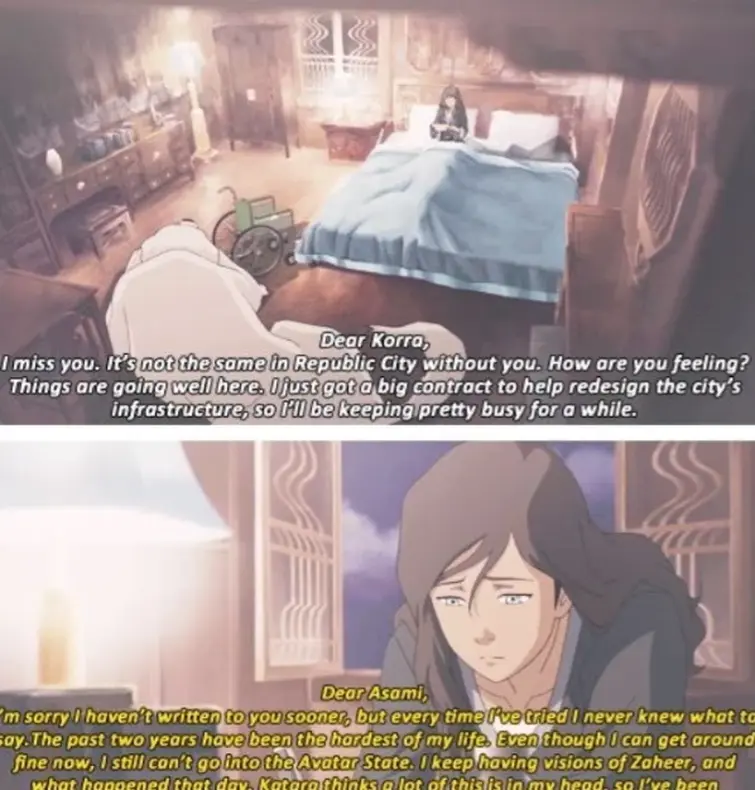 Asami is the best in writing letters | Fandom