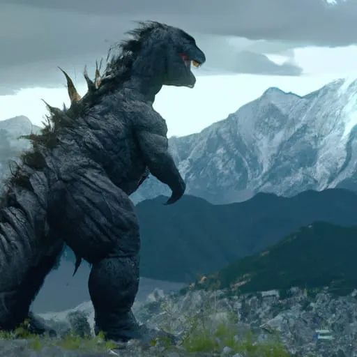 AI generated Godzilla images | Fandom