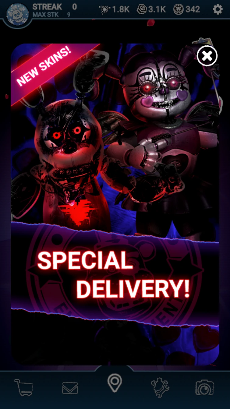 Black heart Bonnie and Heart Sick Baby has arrived!!! 🖤💔🖤💔 | Fandom