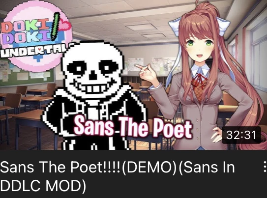 Sans in ddlc!?!1?1!?1!1?1?1!? | Fandom