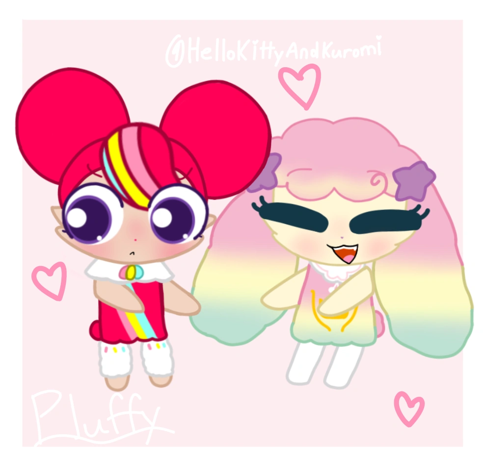 Pluffy art I made (lazy) | Fandom
