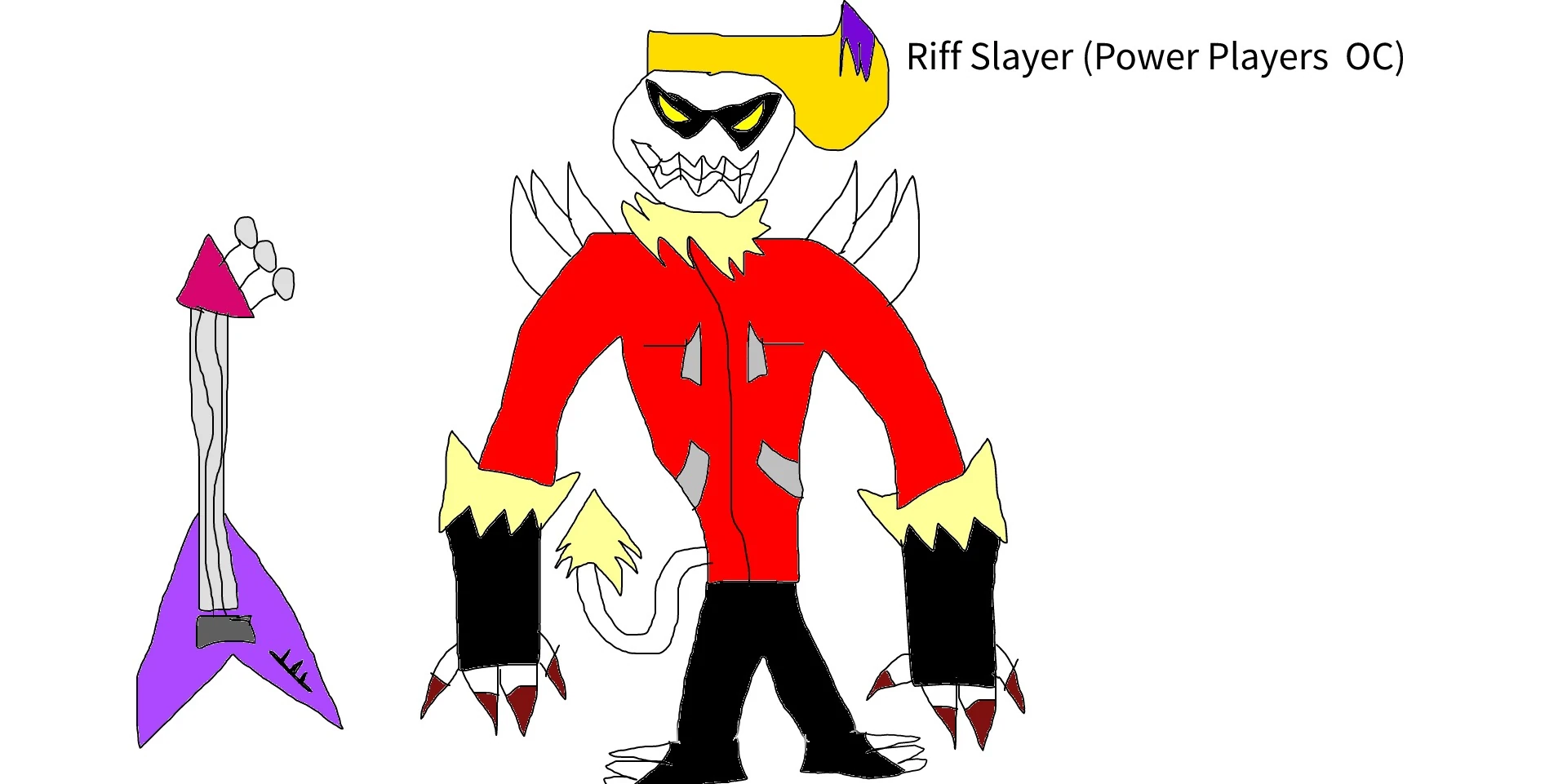 Riff Slayer (Power Players OC) | Fandom