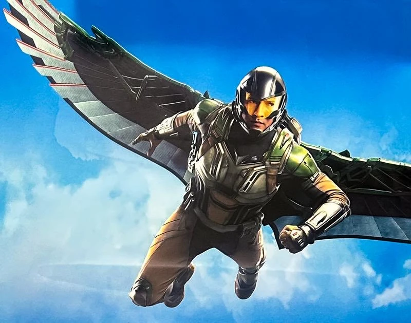 First look at Joaquin Torres' Falcon suit in ‘CAPTAIN AMERICA: BRAVE ...