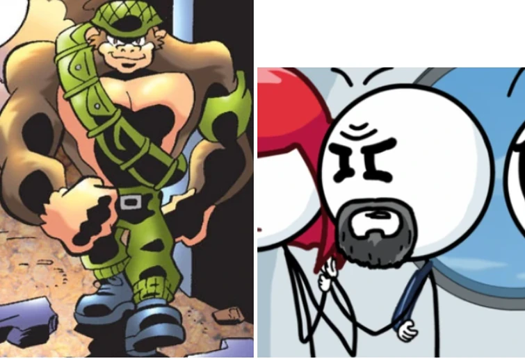 Sonic and Henry Stickmin comparison post. | Fandom