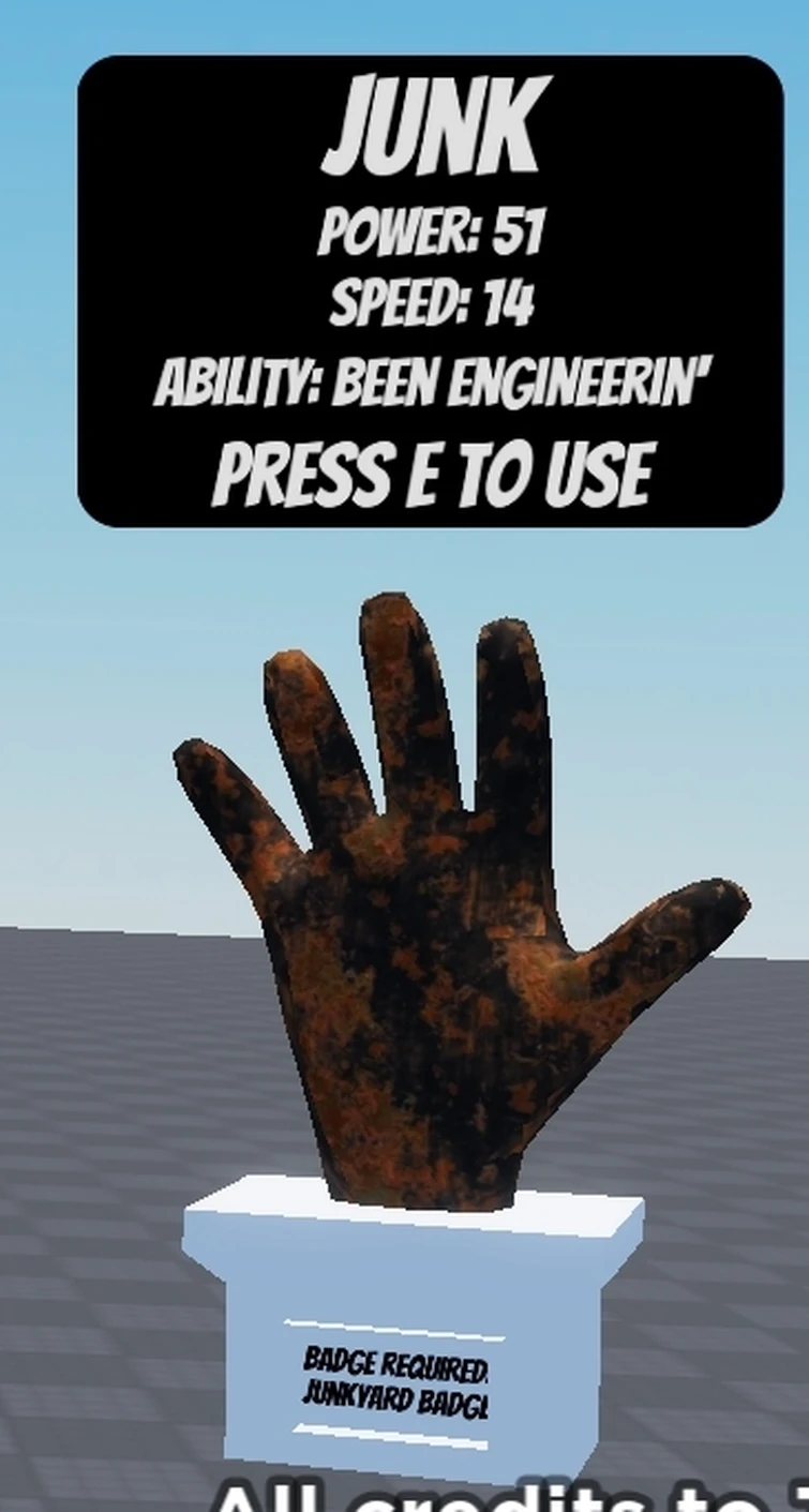 Glove Idea (Junk) | Fandom