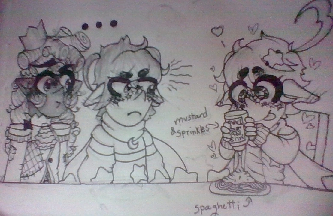 hc I made the other day about Skirby and Kirby's weird food preferences ...