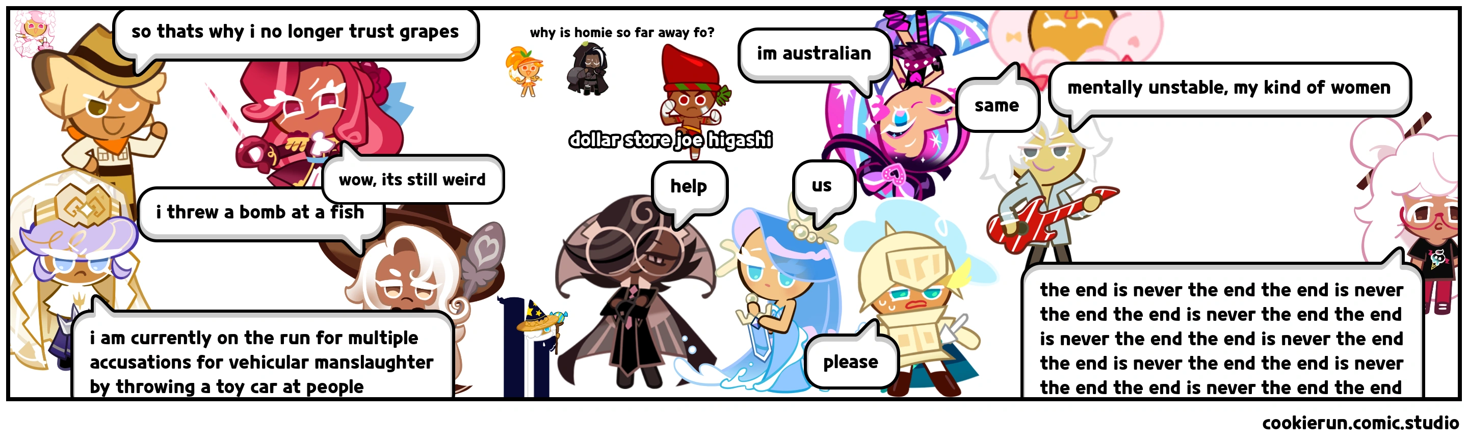 a comic with all my favorite cookies: updated | Fandom