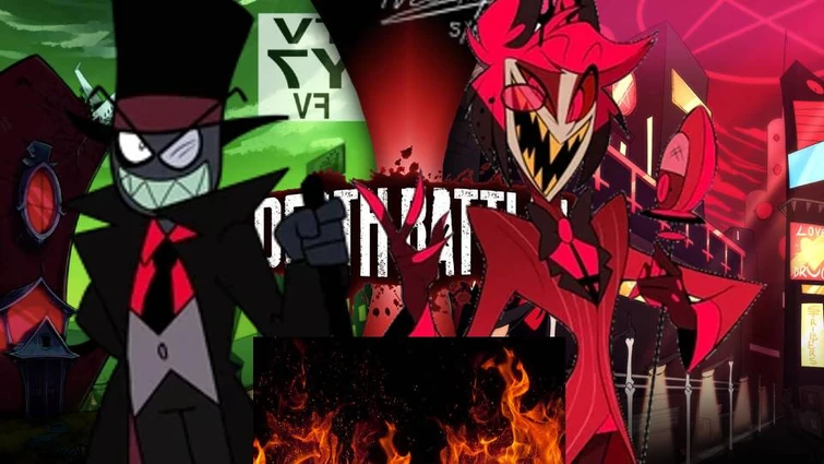 Black Hat VS Alastor (Insanity of a Villain) | Fandom