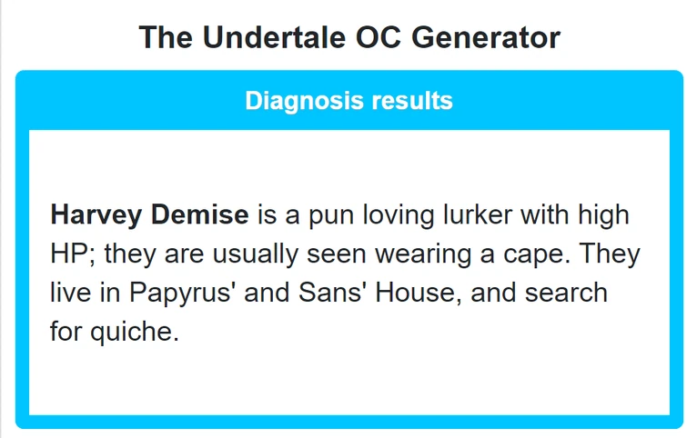 hey guys here is an oc maker to see where you are in undertale | Fandom