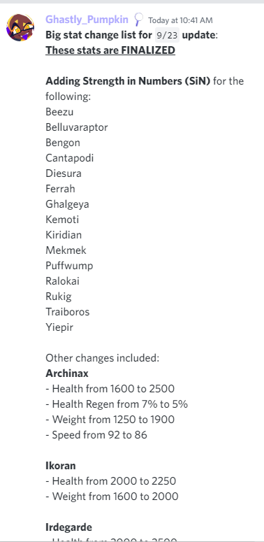 Huge stat change for today's update | Fandom