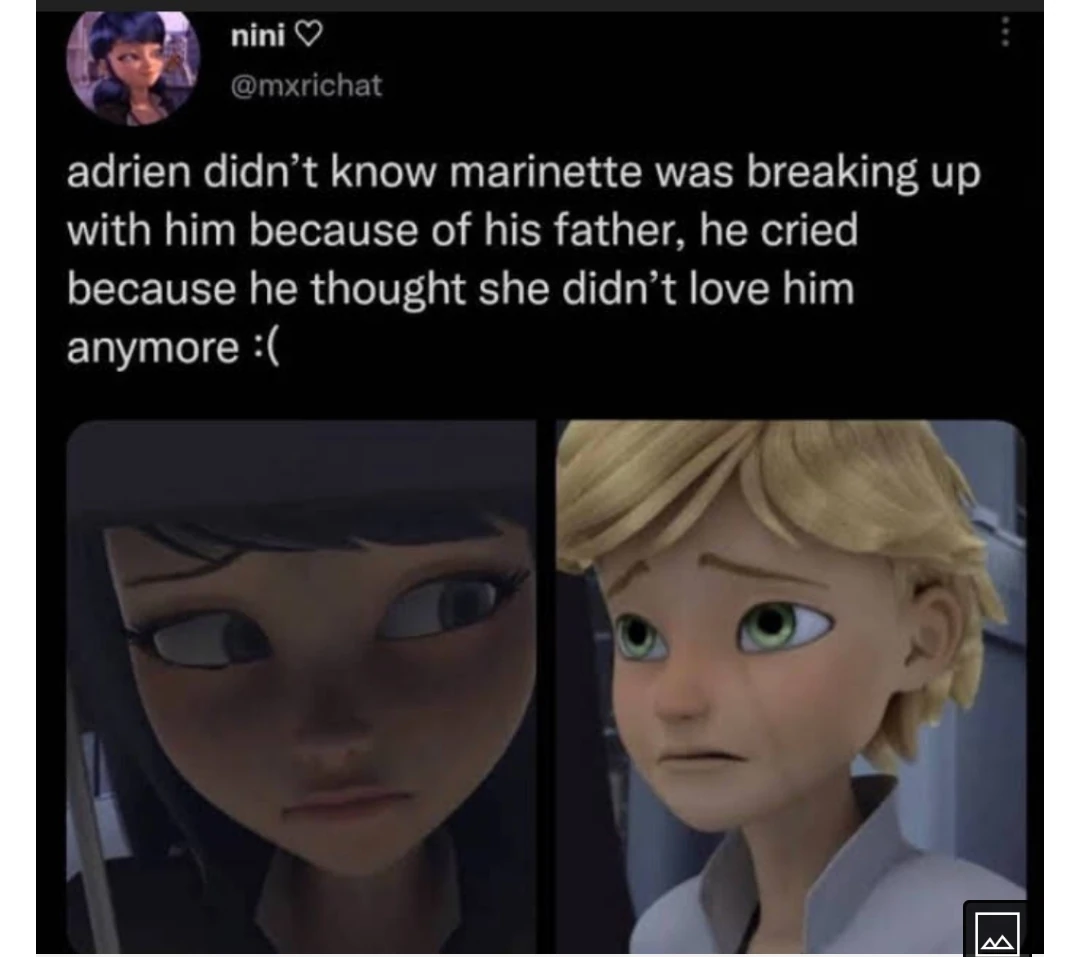 Poor Adrien! Never noticed this or thought about it- | Fandom