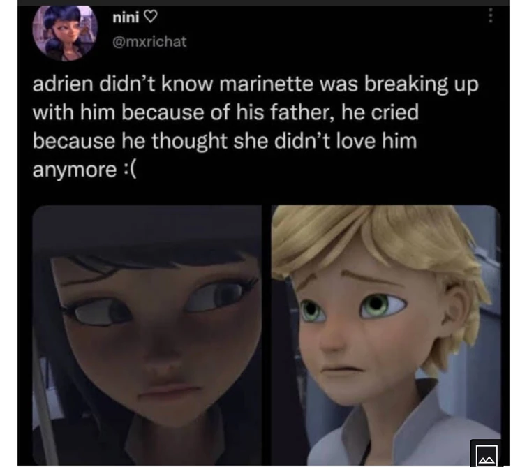 Poor Adrien! Never noticed this or thought about it- | Fandom