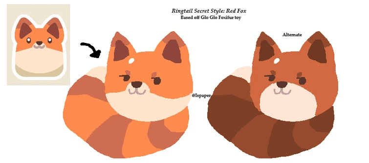 Doodle of a Ringtail secret style I had in mind :P | Fandom
