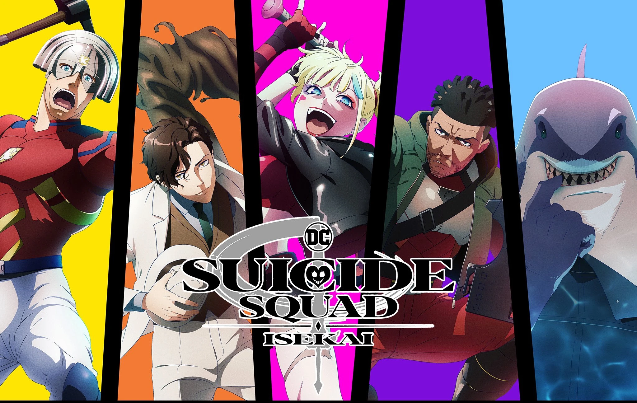 First poster for the ‘SUICIDE SQUAD’ anime Releasing in 2024. | Fandom