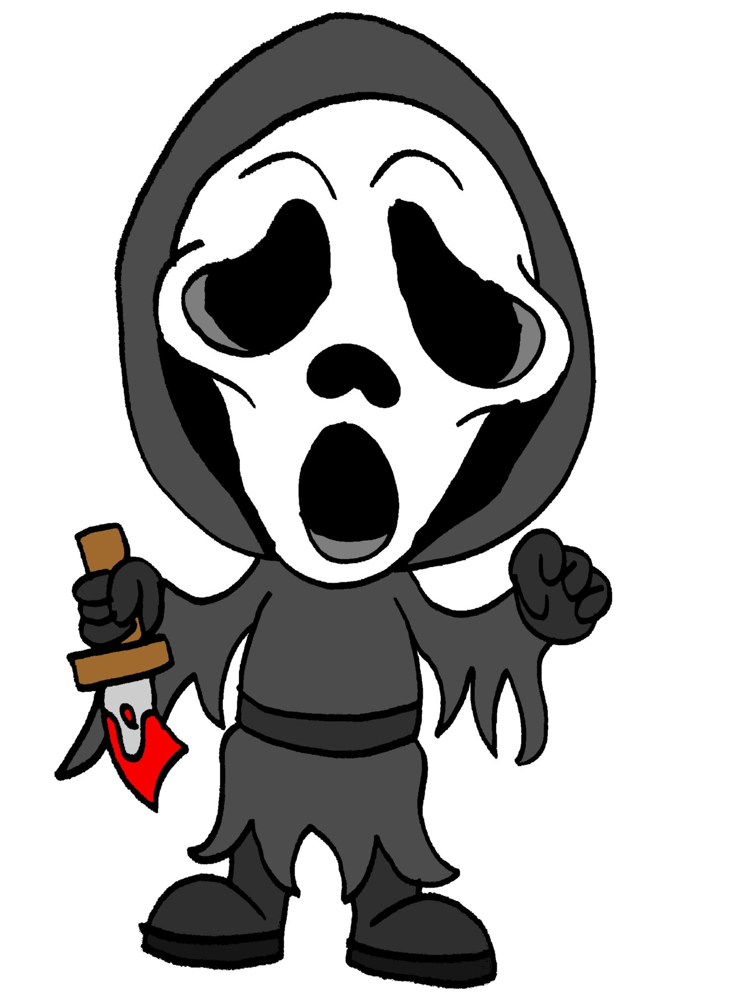 My drawing of Ghostface | Fandom